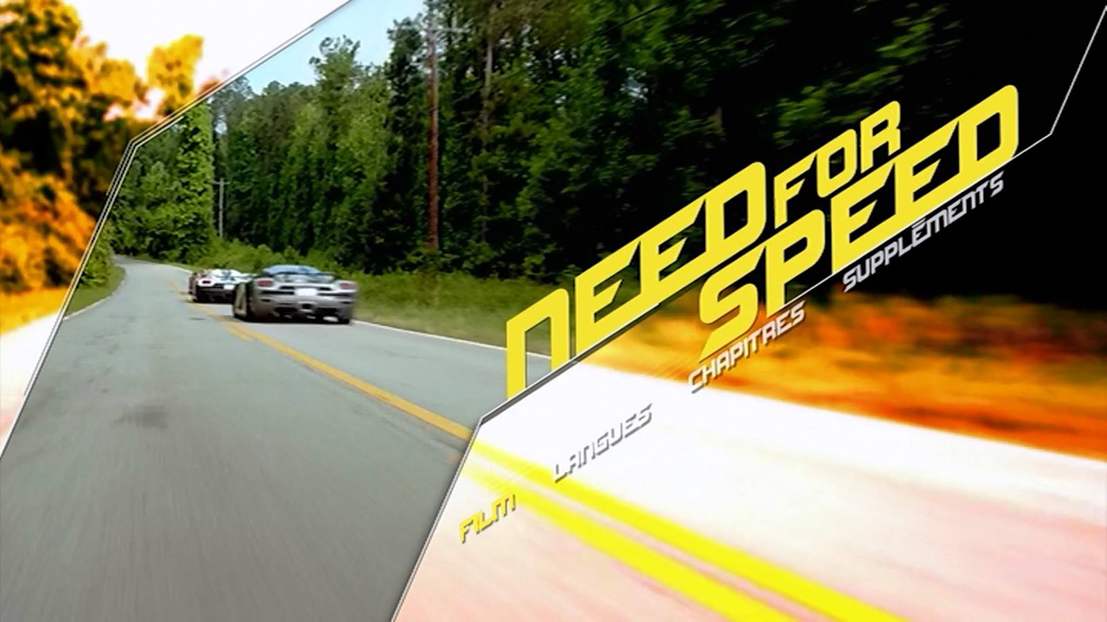 Need for Speed : Test DVD