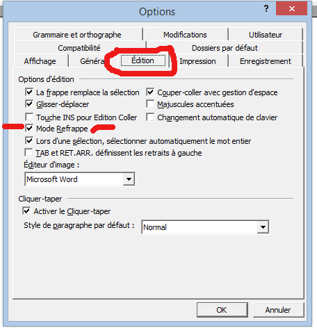 Besoin de votre avis SVP sur la touche INSER