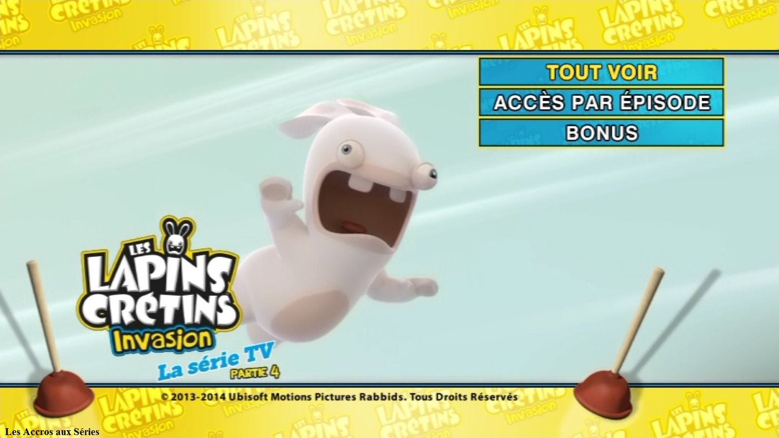 Les Lapins Crétins – Invasion / 4ème partie : Test DVD | Les Accros aux ...