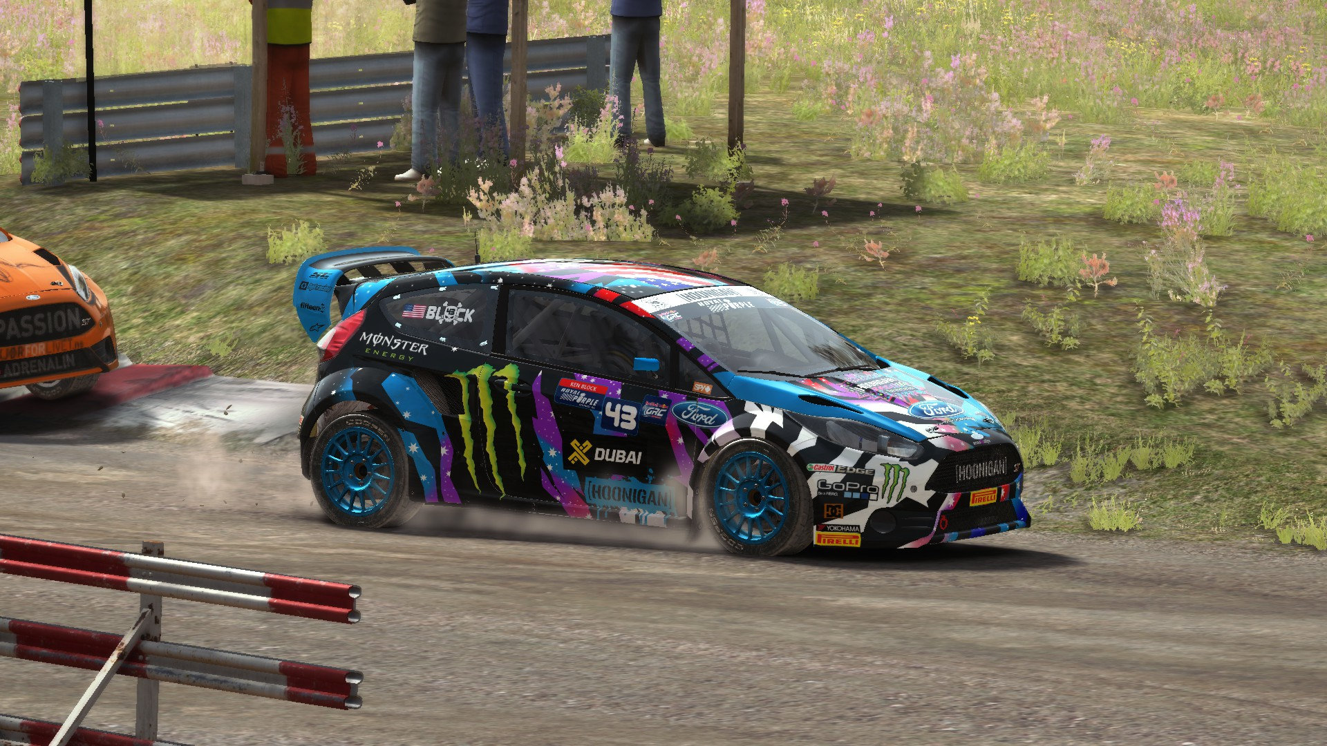 DiRT Rally - fiesta rallycross deco de Ken Block | OverTake.gg ...