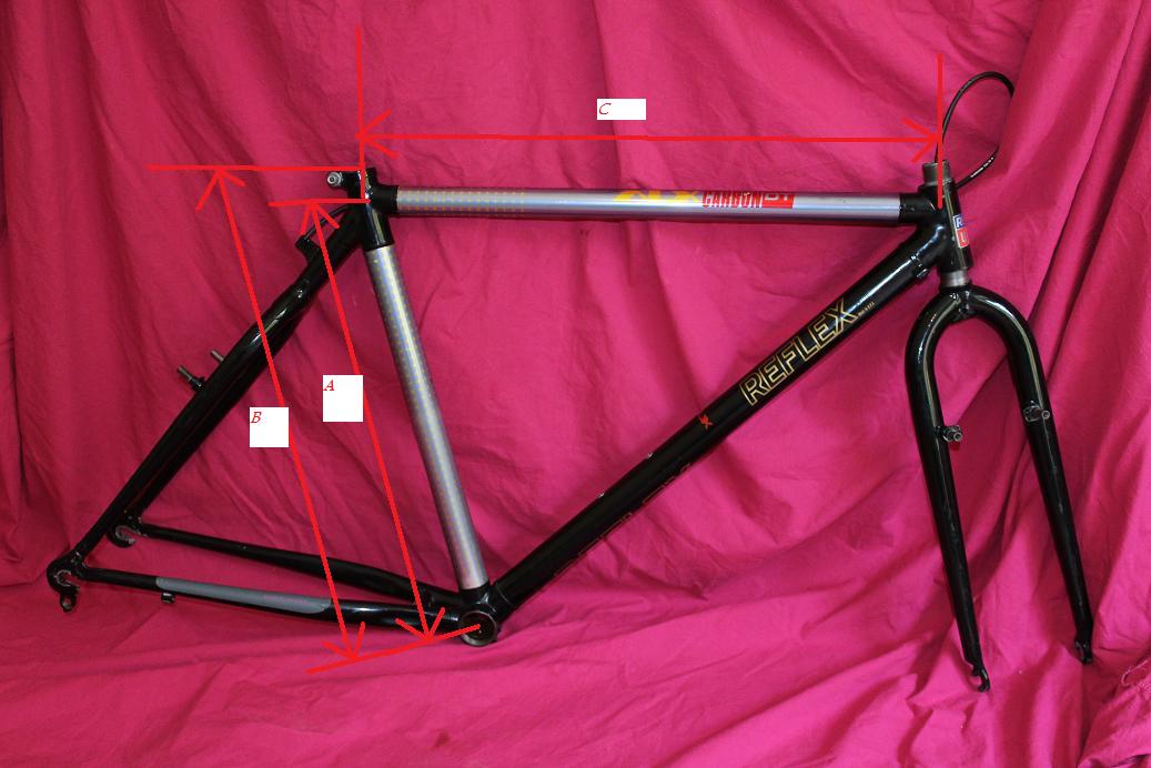 Two frames MTB Reflex ALX Carbon | Retrobike