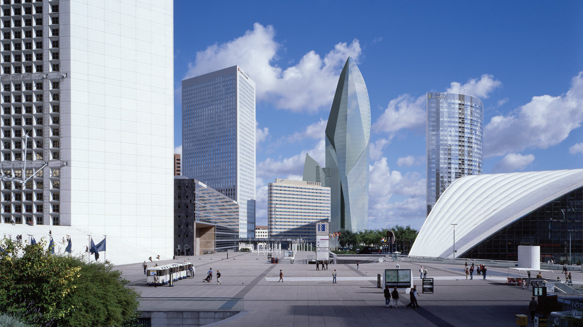 PARIS - La Défense | Tour T1 | 185m | Valode & Pistre | Construit ...