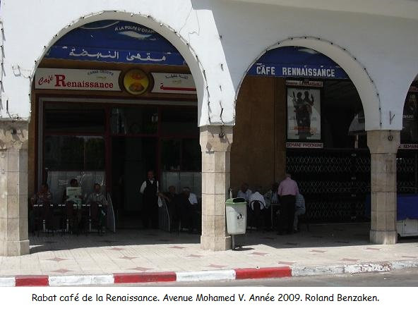RABAT. CAFÉ DE LA RENAISSANCE.