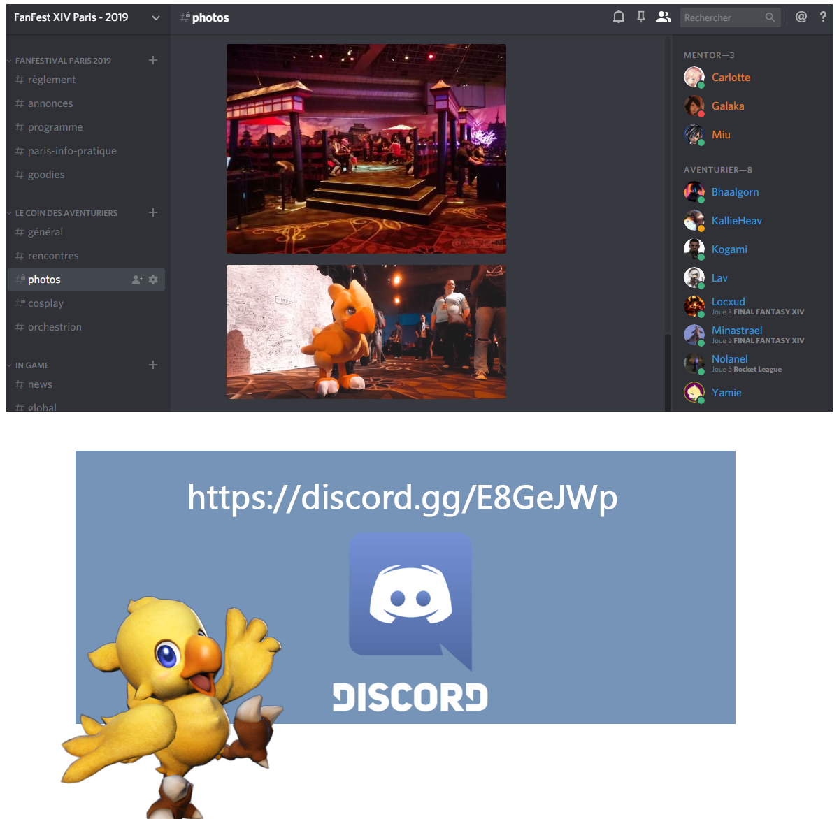 [DISCORD] Fan Festival 2019 - Paris