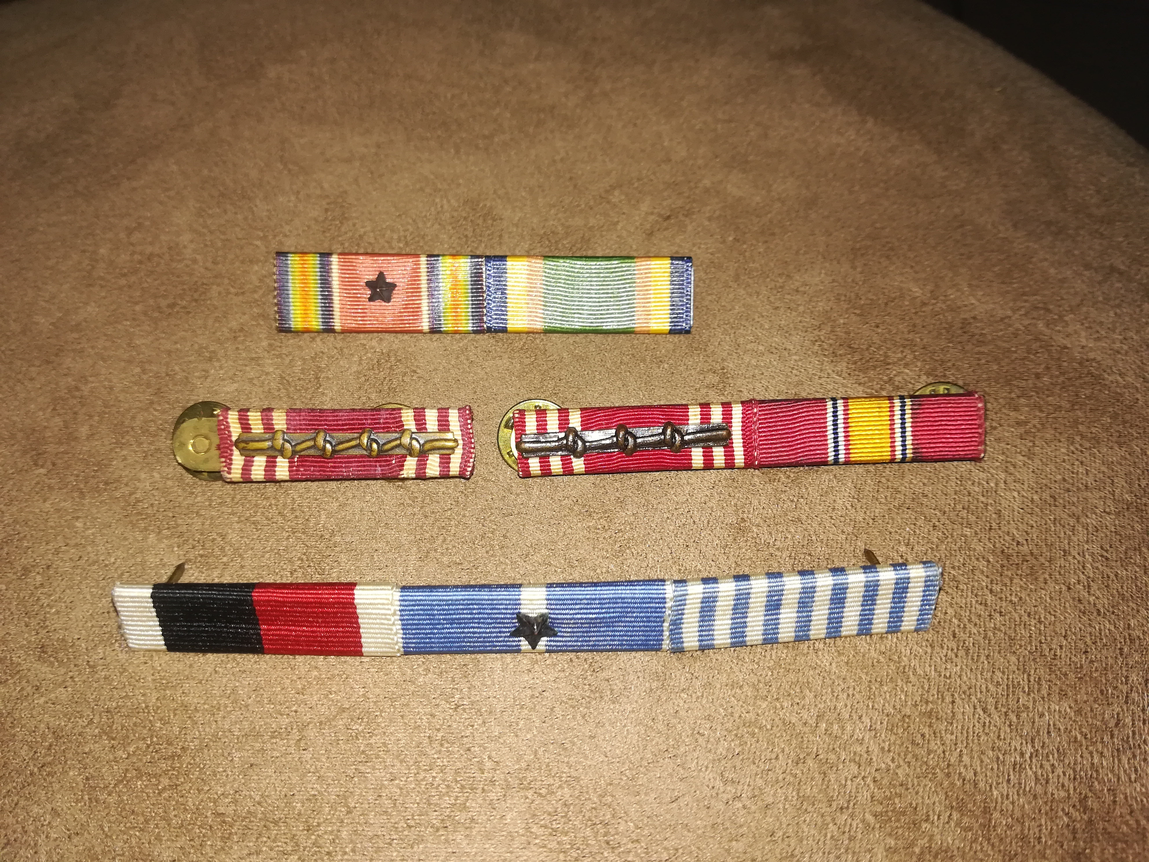 Unusual, to me, ribbons ... - MEDALS & DECORATIONS - U.S. Militaria Forum
