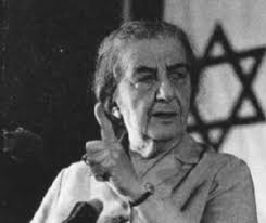 MADAME GOLDA MEIR. ISRAËL.