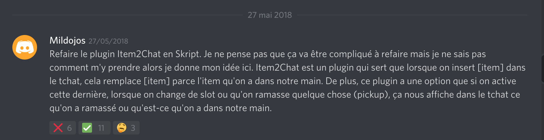 Script - Item2Chat | skUnity Forums