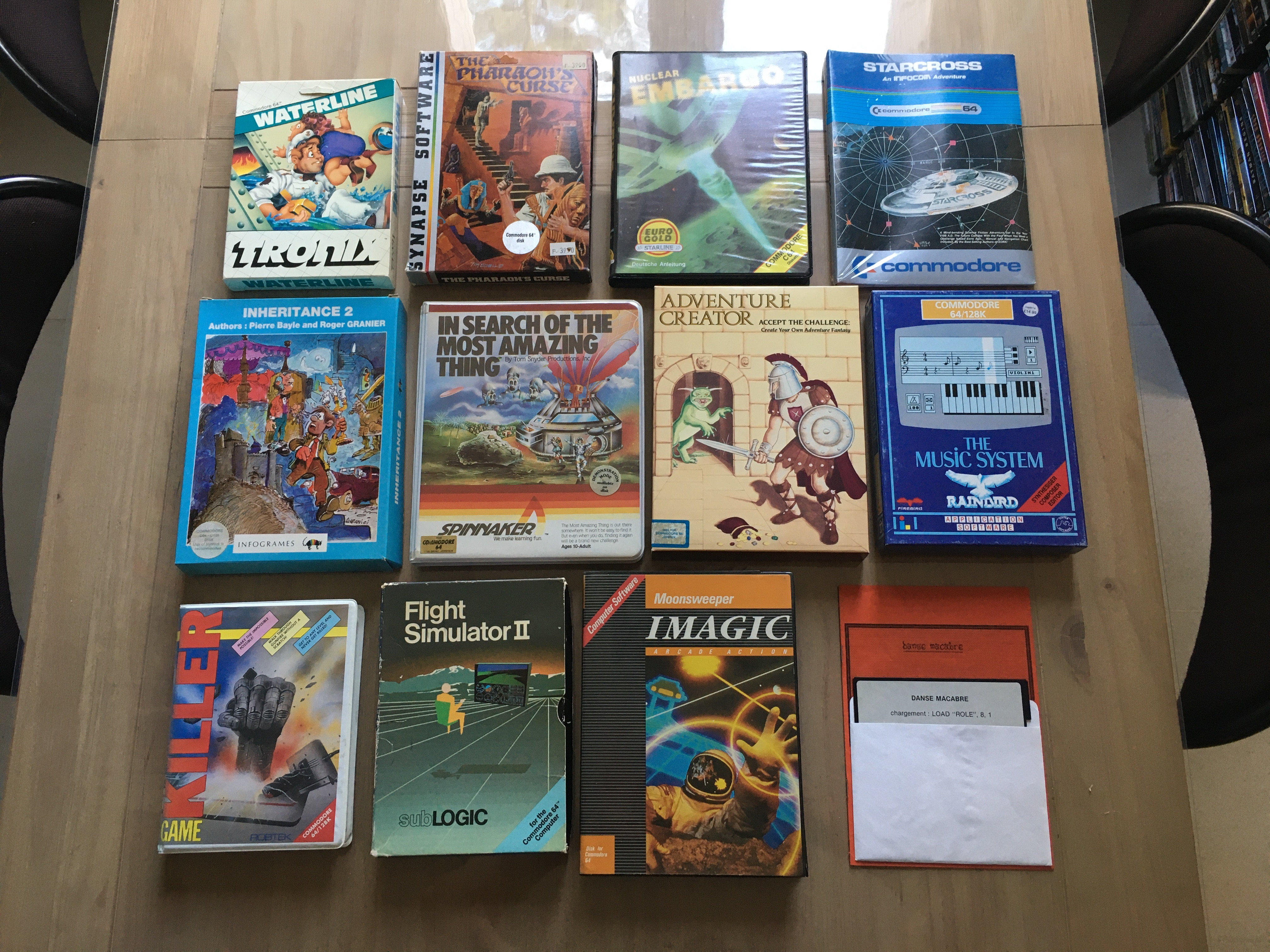 For Sale : 11 complete C64 disk video games - Commodore 64 (C64) Forum