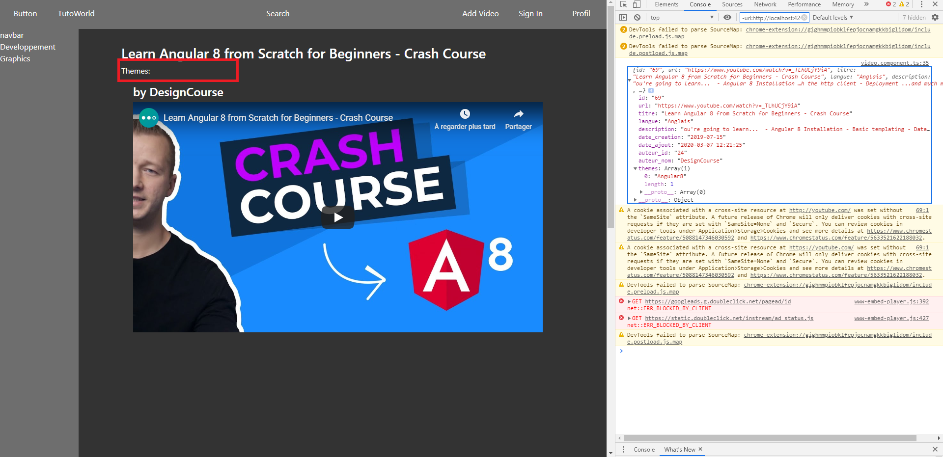 Angular Data From Array Not Displaying In Template Stack Overflow