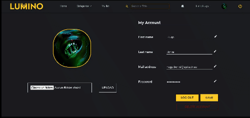 GitHub - hugoborini/lumino