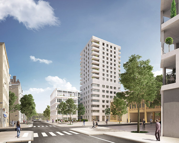 LYON - Confluence | échO | 53m | D. Chipperfield | En construction ...