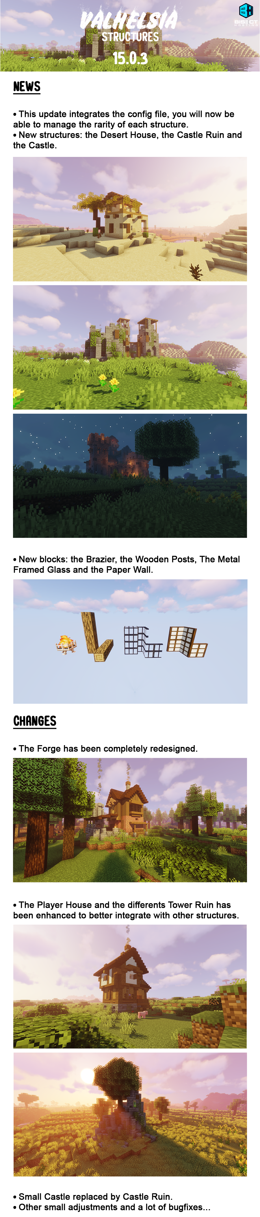 Valhelsia Structures - Mods - Minecraft - CurseForge