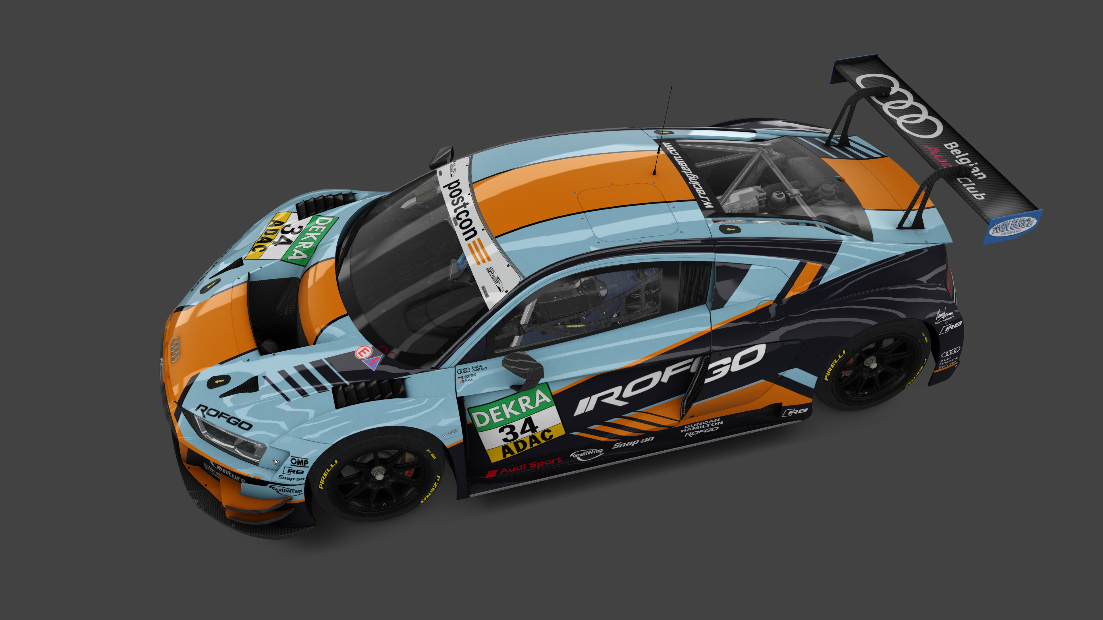 Audi R8 Belgian Audi Club Team WRT | OverTake.gg