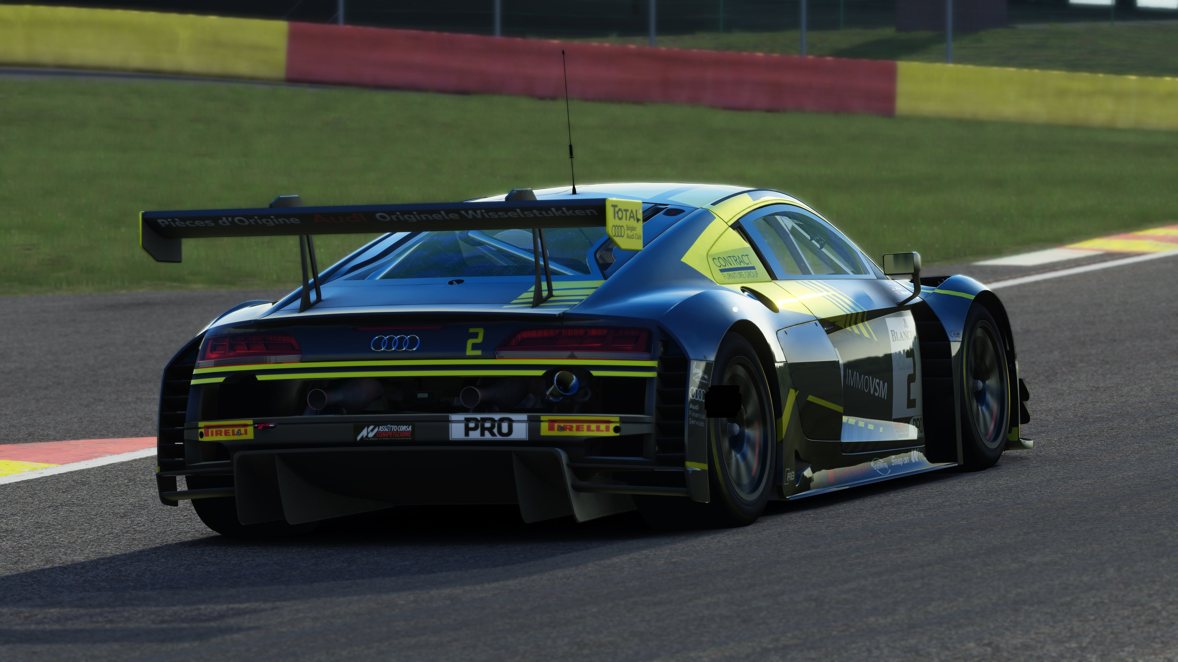 Audi R8 evo GT3 Belgium Audi Club Team WRT | OverTake.gg