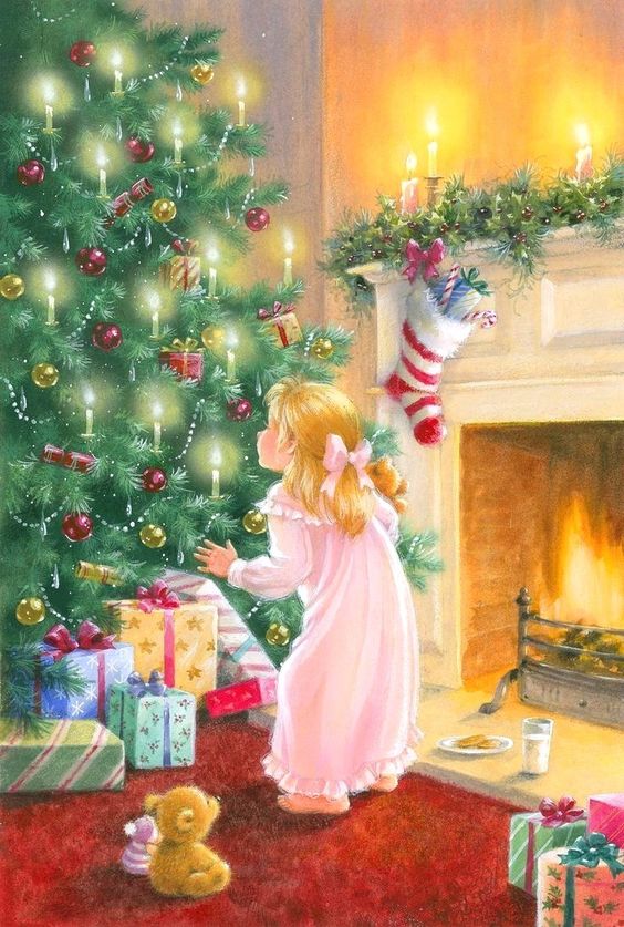 fete noel vintage gifs images