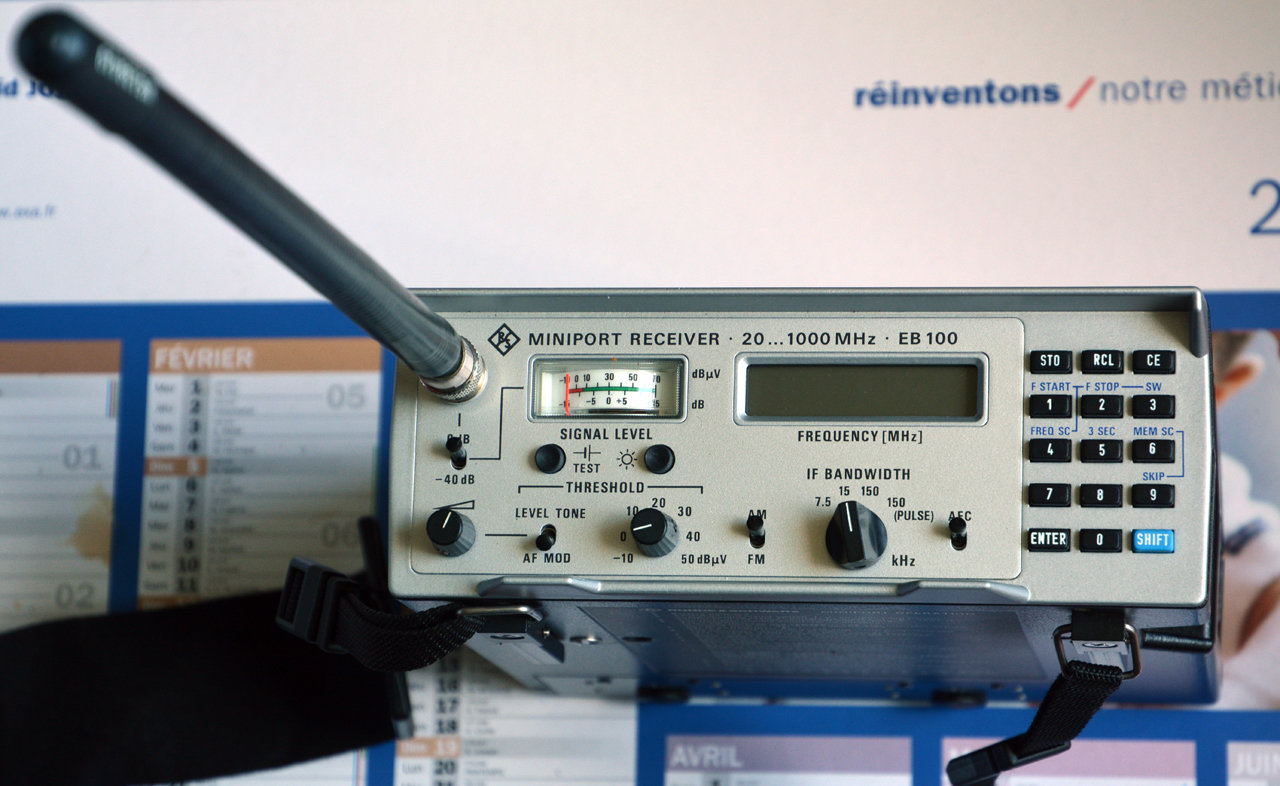 Mes scanners Rohde et Schwarz - TetraHub