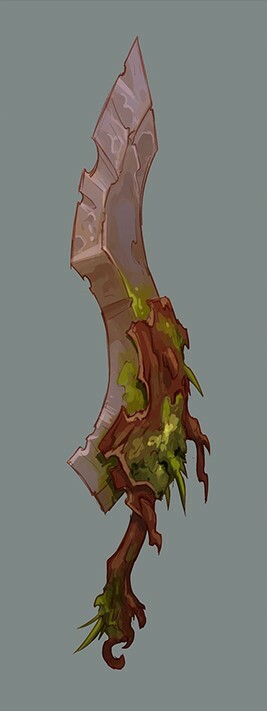 Tree Sword - 3D model by Clément Fromentin (@Majest) [9e6b7eb] - Sketchfab