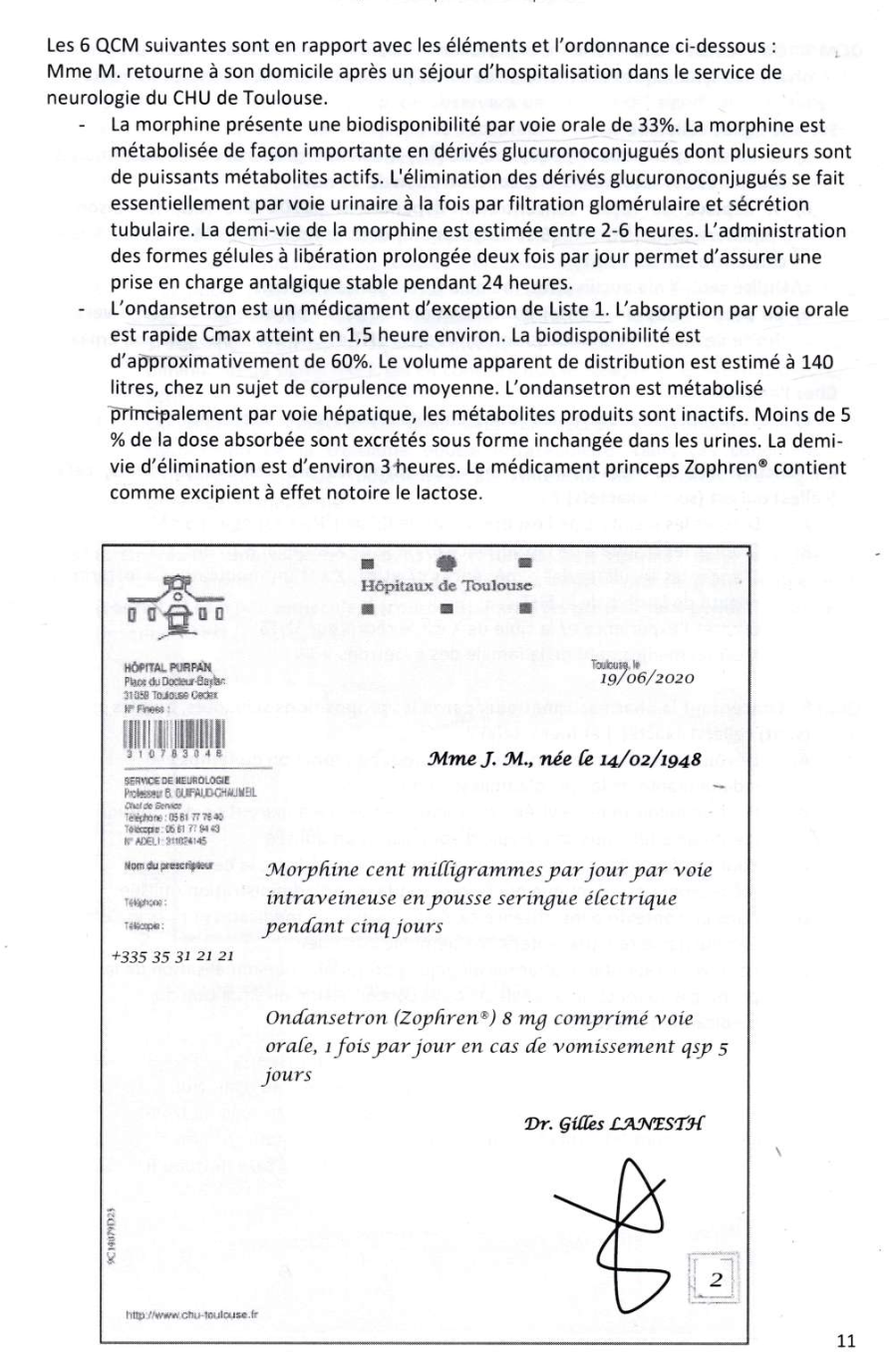 ICM Purpan 2020 - UE6 - ICM - Tutorat Associatif Toulousain