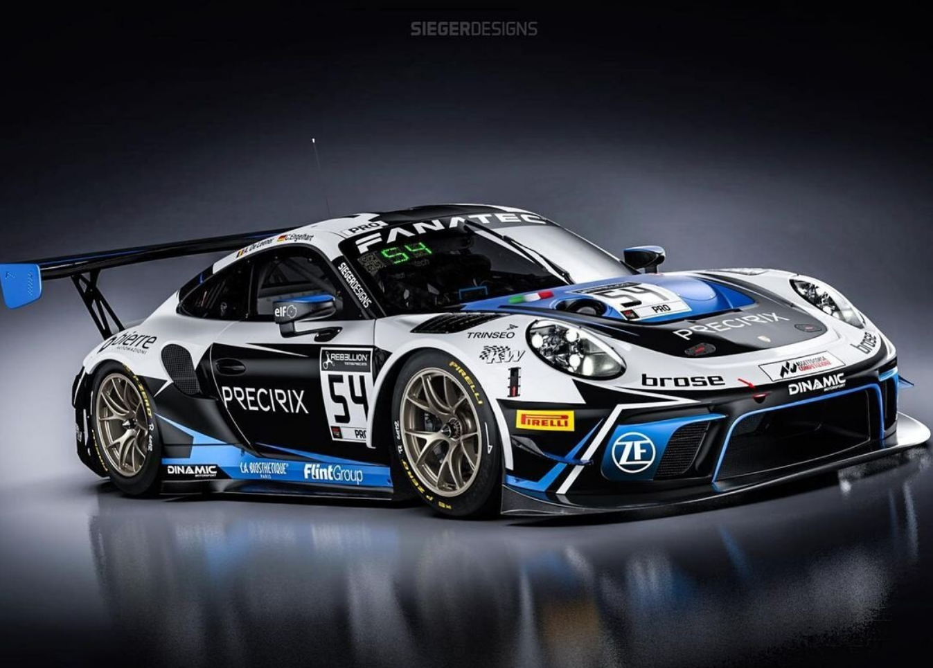 2021 FANATEC GTWC Dinamic Motorsport #54 | OverTake.gg (Formerly ...