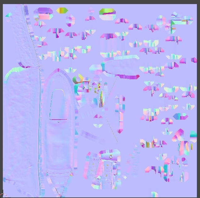 baking - Normal map includes different colors - Blender Stack Exchange