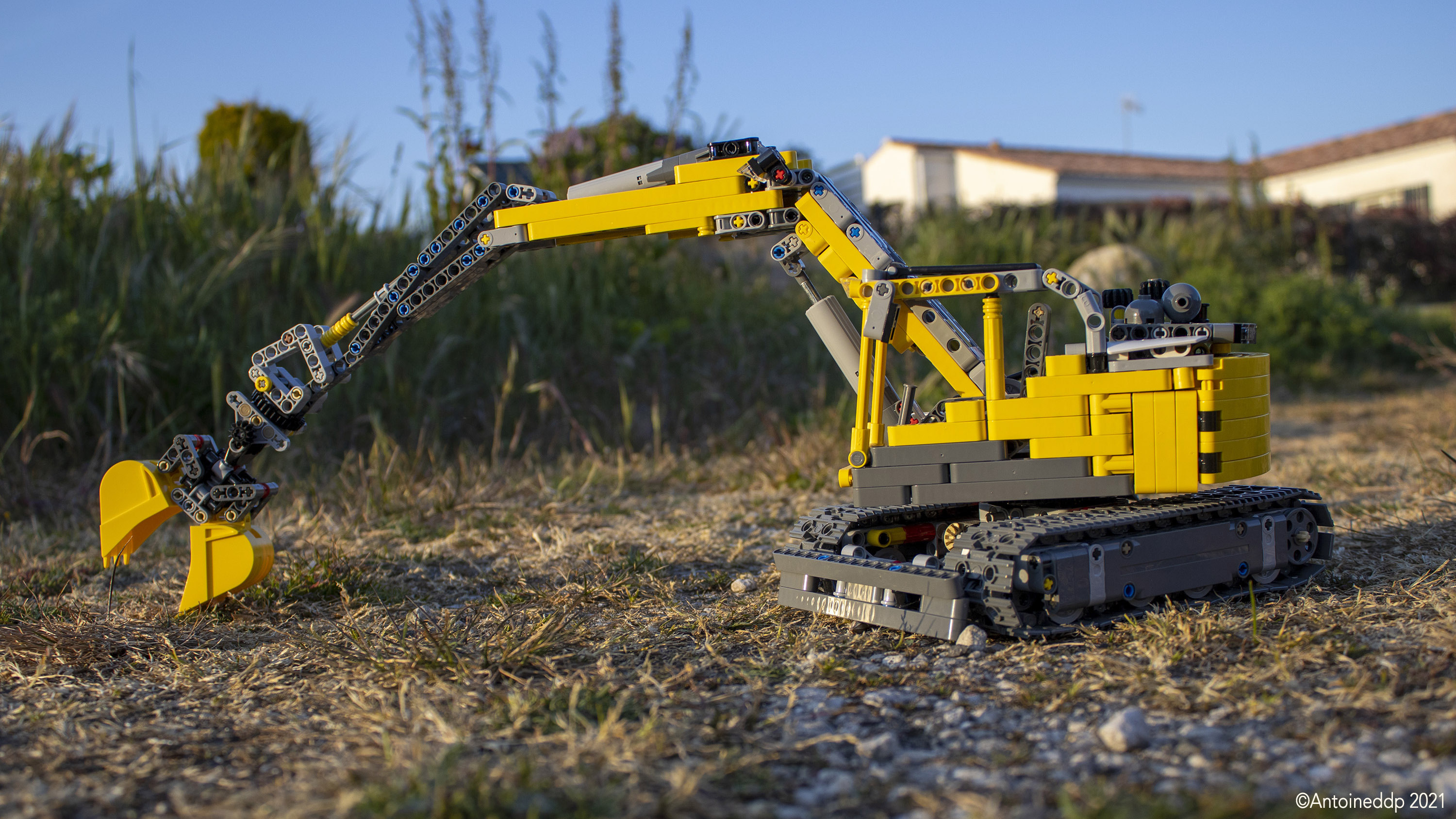 LEGO MOC 42055-D model : Excavator by Antoineddp | Rebrickable - Build ...