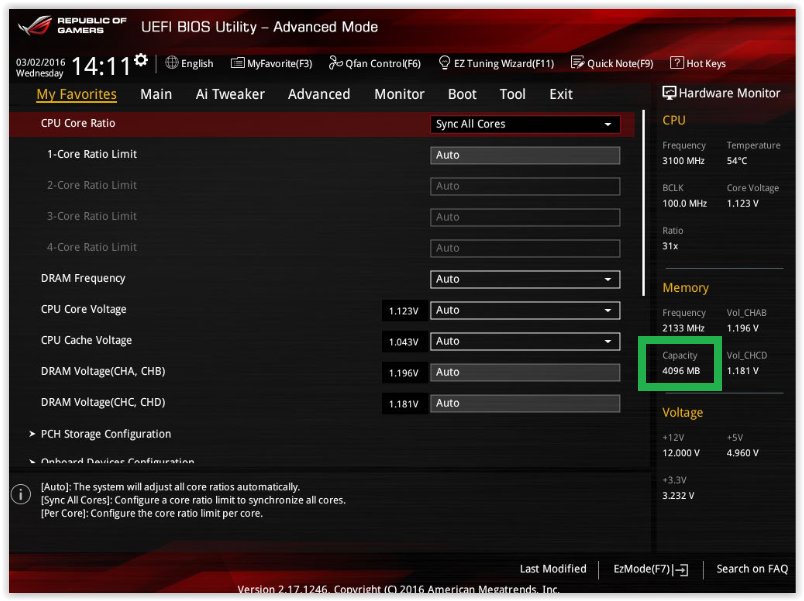 Problème RAM seulement 3 sur 4 détecter par le bios et windows HELP ...