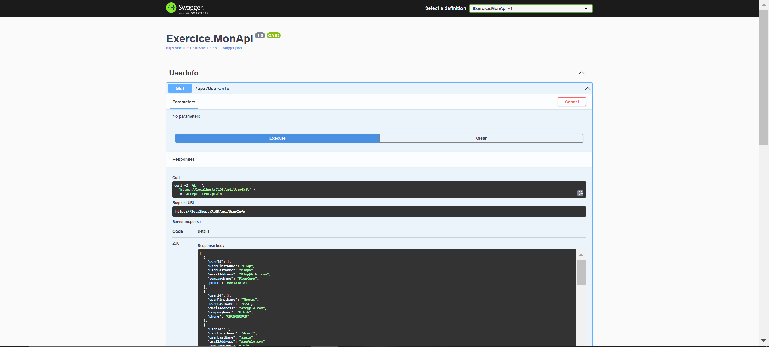 GitHub - Sylvain125/Exercice-mssql-Api-EF-Wpf: Exercice d'entrainement ...