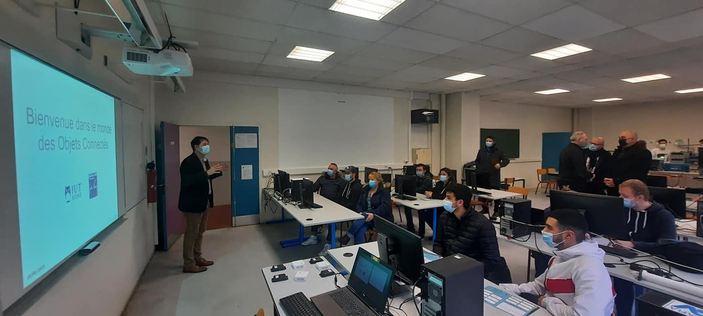 Carnets de notes : Portes ouvertes à IUT de Cuffies visite ....