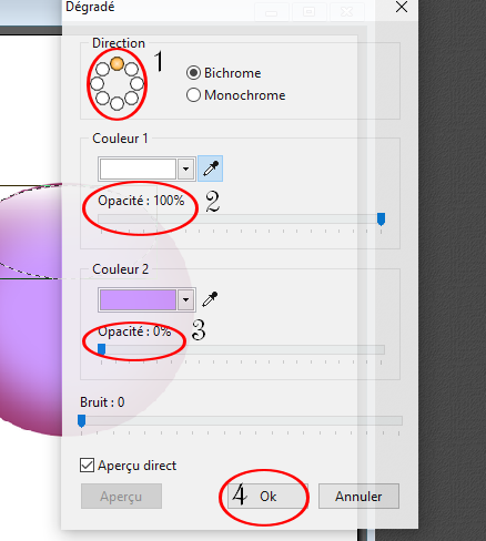 Faire une sphère sous photofiltre