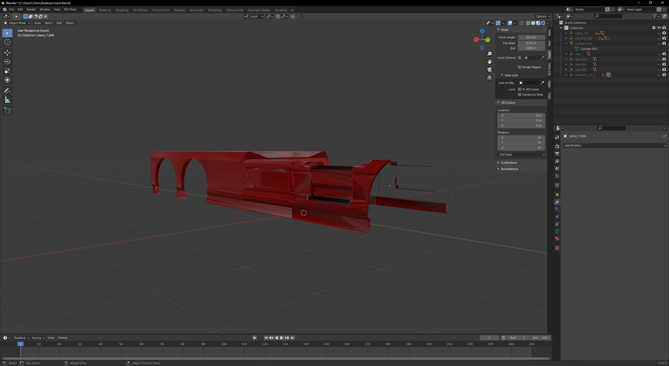Problem Blender reflexion - SCS Software