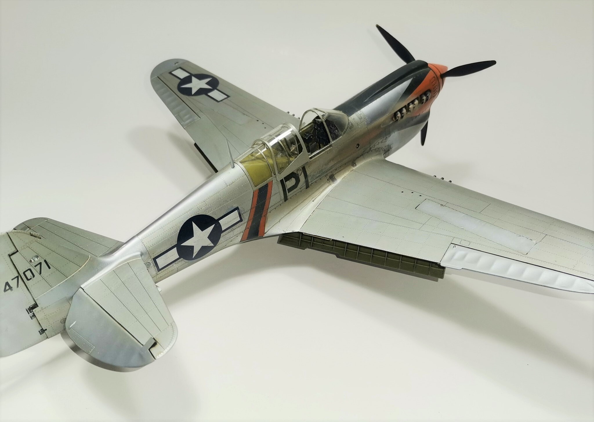 P 40 N TRUMPETER - Ready for Inspection - Large Scale Planes