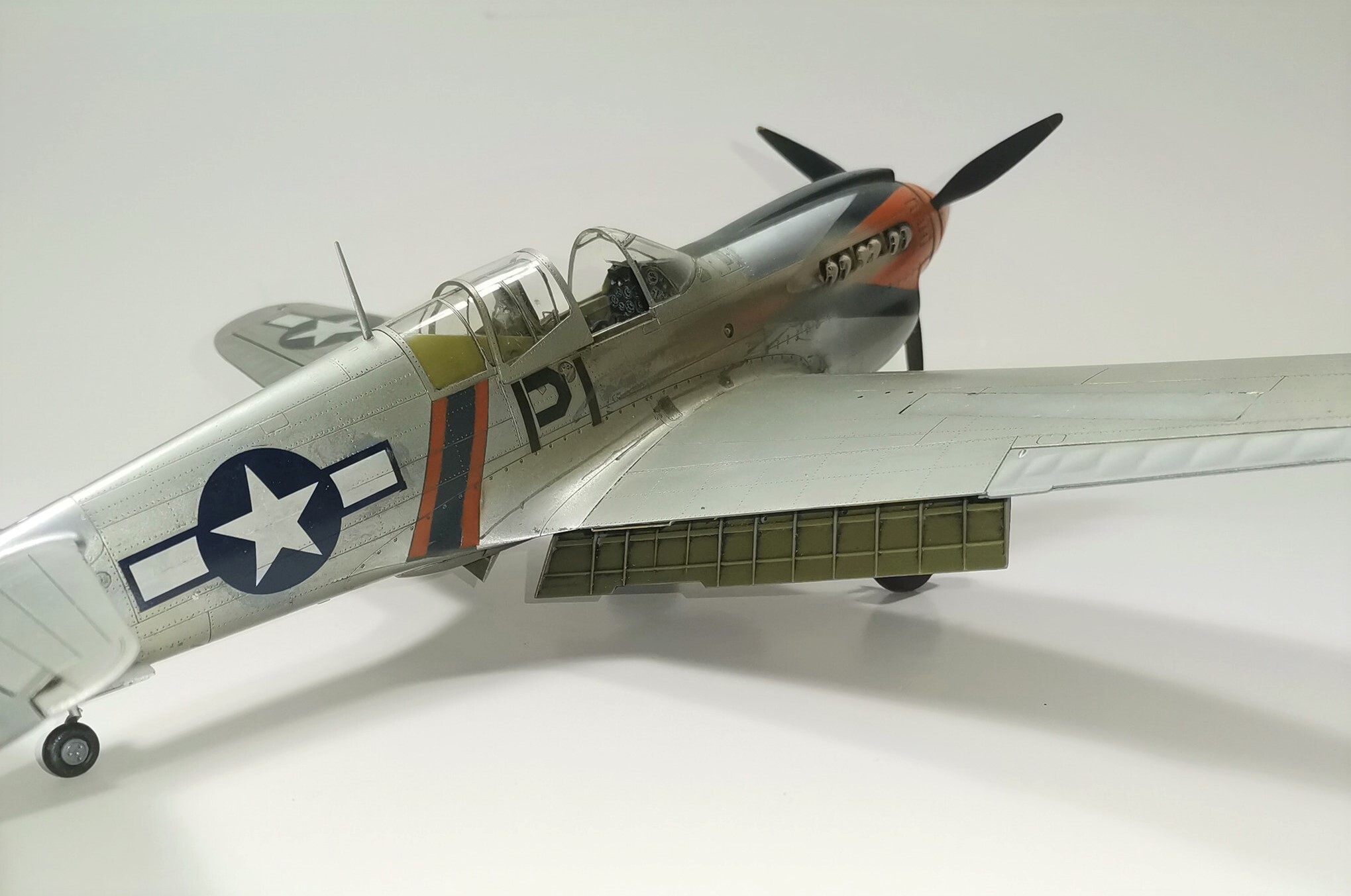 P 40 N TRUMPETER - Ready for Inspection - Large Scale Planes