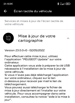 [NAC Wave 2]Cartographie V23 | Forum Peugeot
