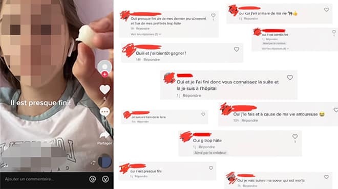 Carnets de notes : VIGILANCE Un nouveau jeu dangereux sur tiktok SOYEZ ...