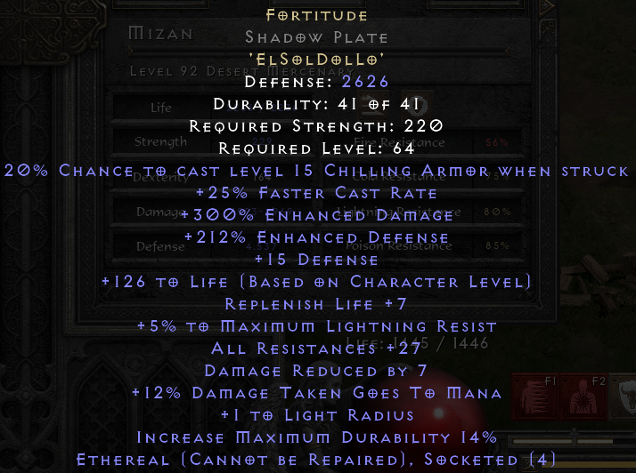 Selling List : Forti Sp 27@res & Infinity Gt Eth - Topic - d2jsp