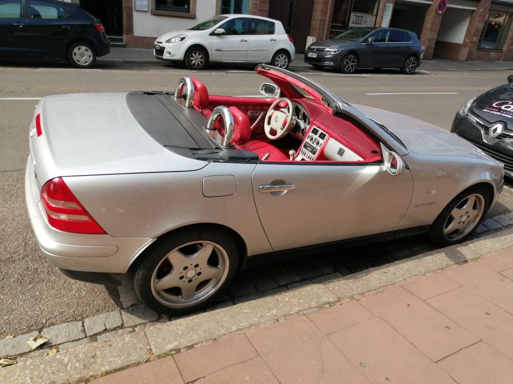 Full leather red interior | Mercedes SLK World