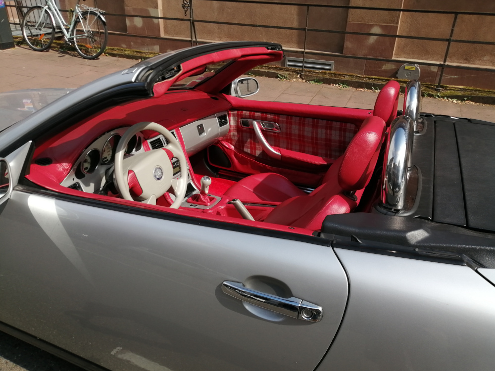 Full leather red interior | Mercedes SLK World