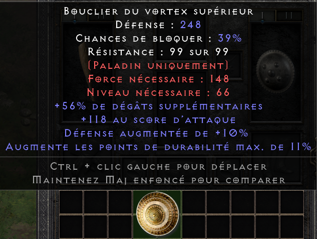 Vortex Shield Dmg Ar Ed Dura - Topic - d2jsp