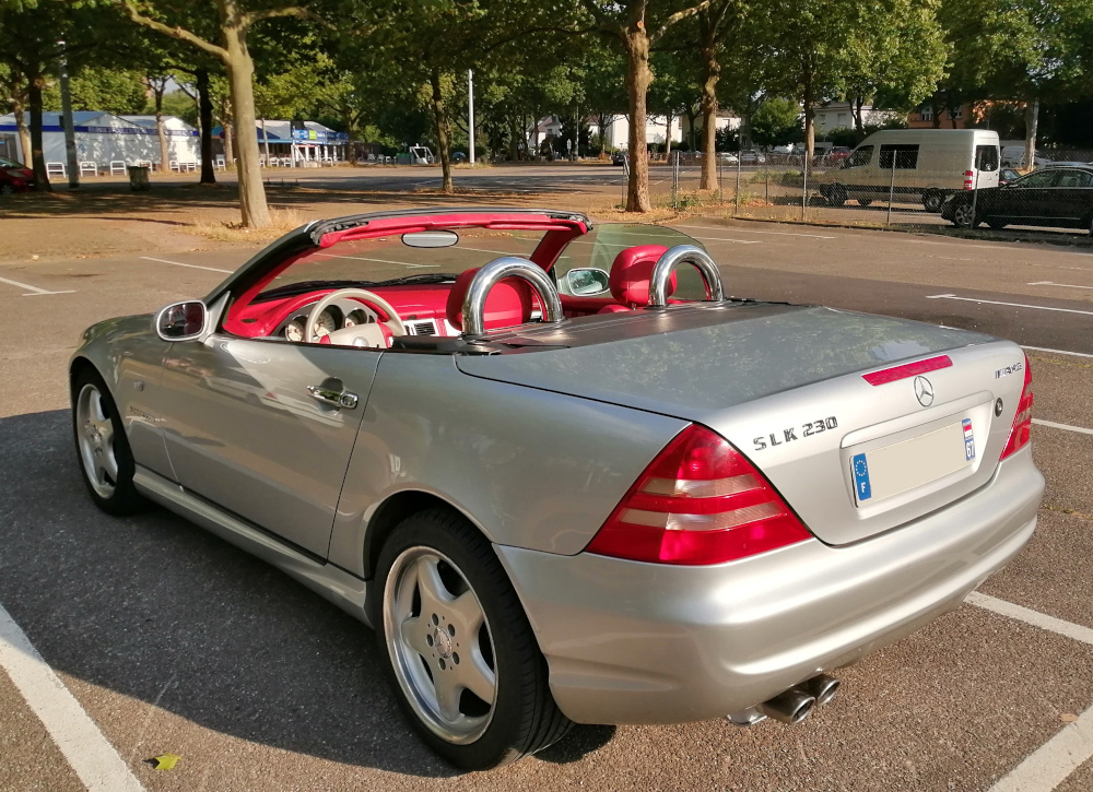 Full leather red interior | Mercedes SLK World