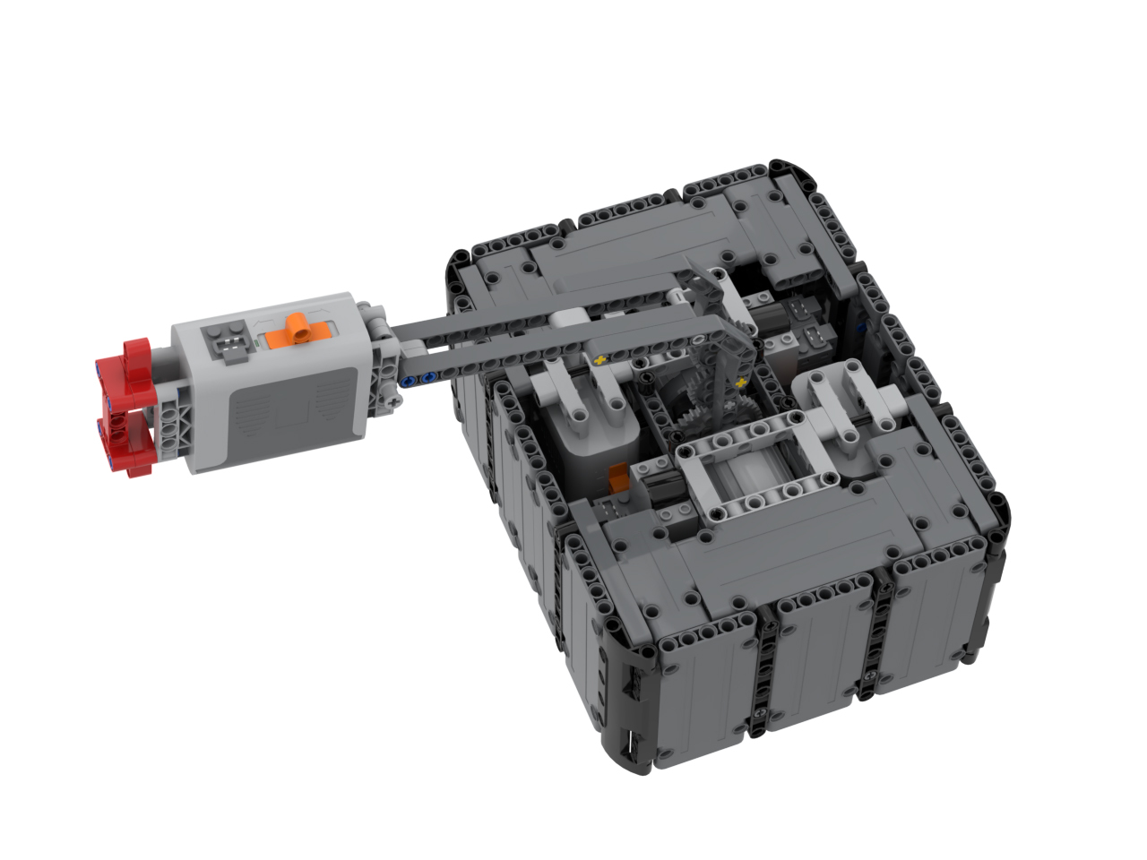 LEGO MOC Lego Technic RC Battle Bot by Antoineddp | Rebrickable - Build ...