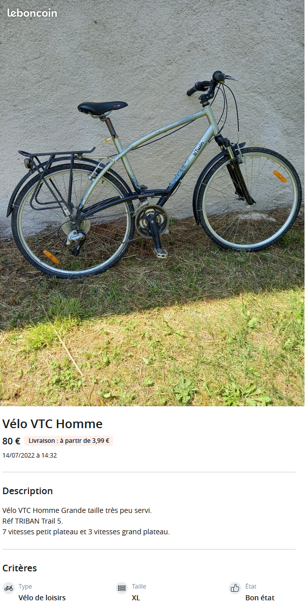 [Résolu : Elops LD900] Mes débuts dans le vélotaf: j'ai choisi le elops ...