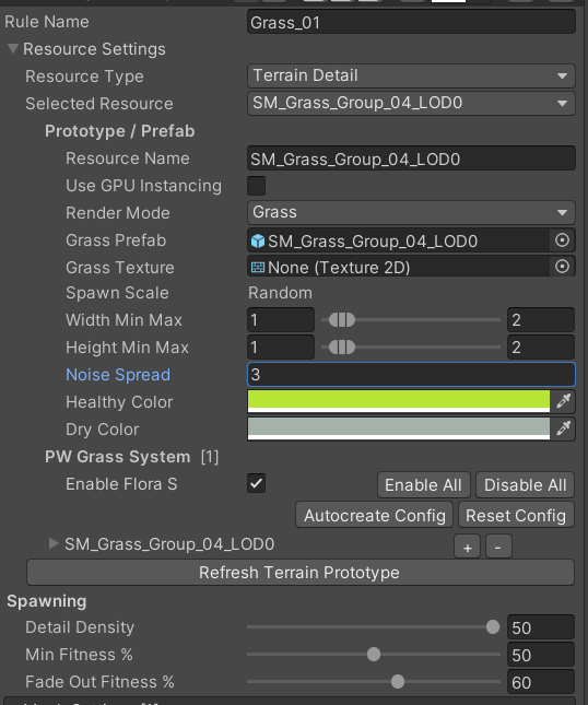 Details Spawn - Gaia & Gaia Pro (All Versions) - Canopy - Procedural Worlds