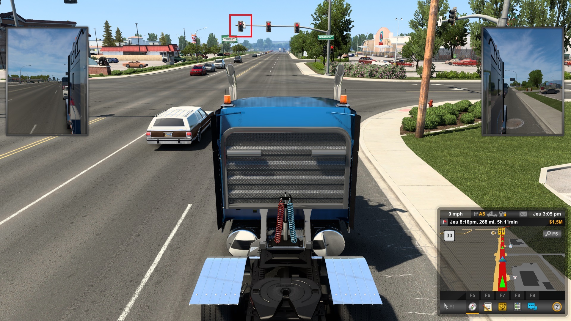[Wyoming DLC] Sign clipping with traffic light [192256] - SCS Software