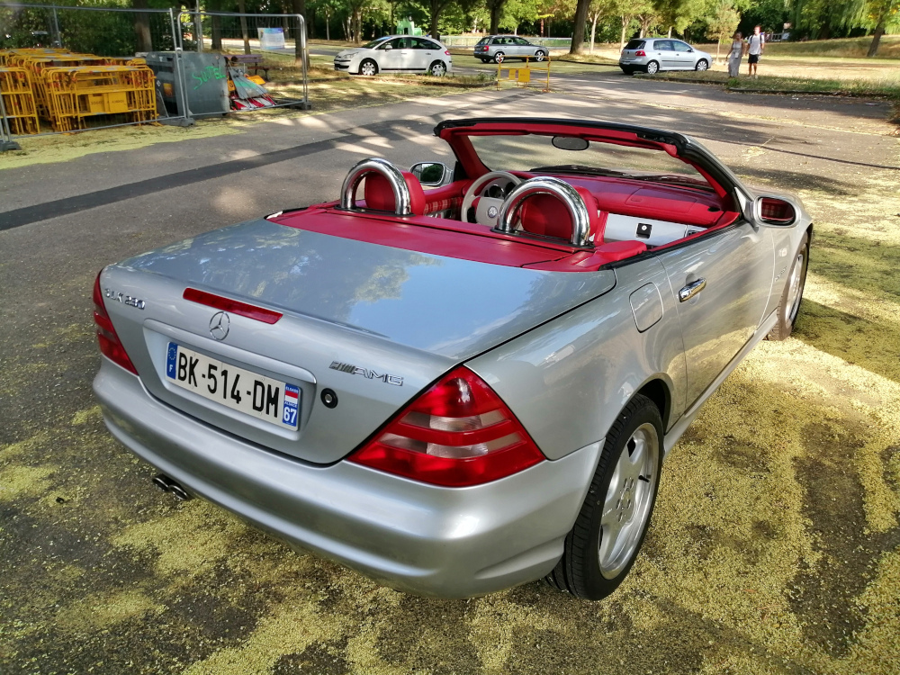 Full leather red interior | Mercedes SLK World