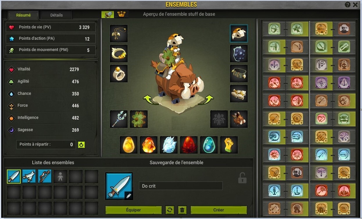 Ensemble pour cosmétique - Forum - DOFUS, le MMORPG stratégique.