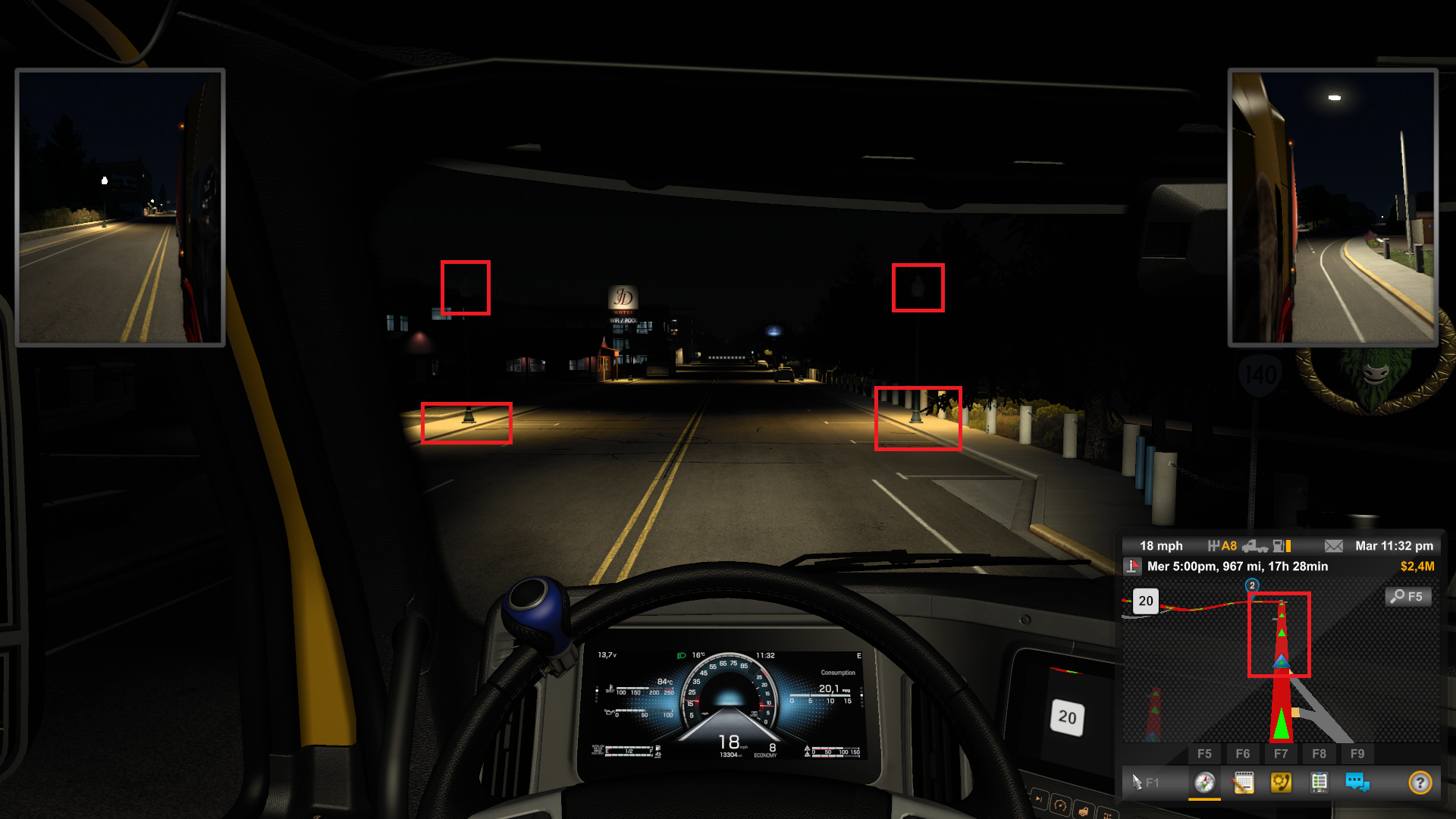 [Oregon DLC] Street lights flares not working [198050] - SCS Software