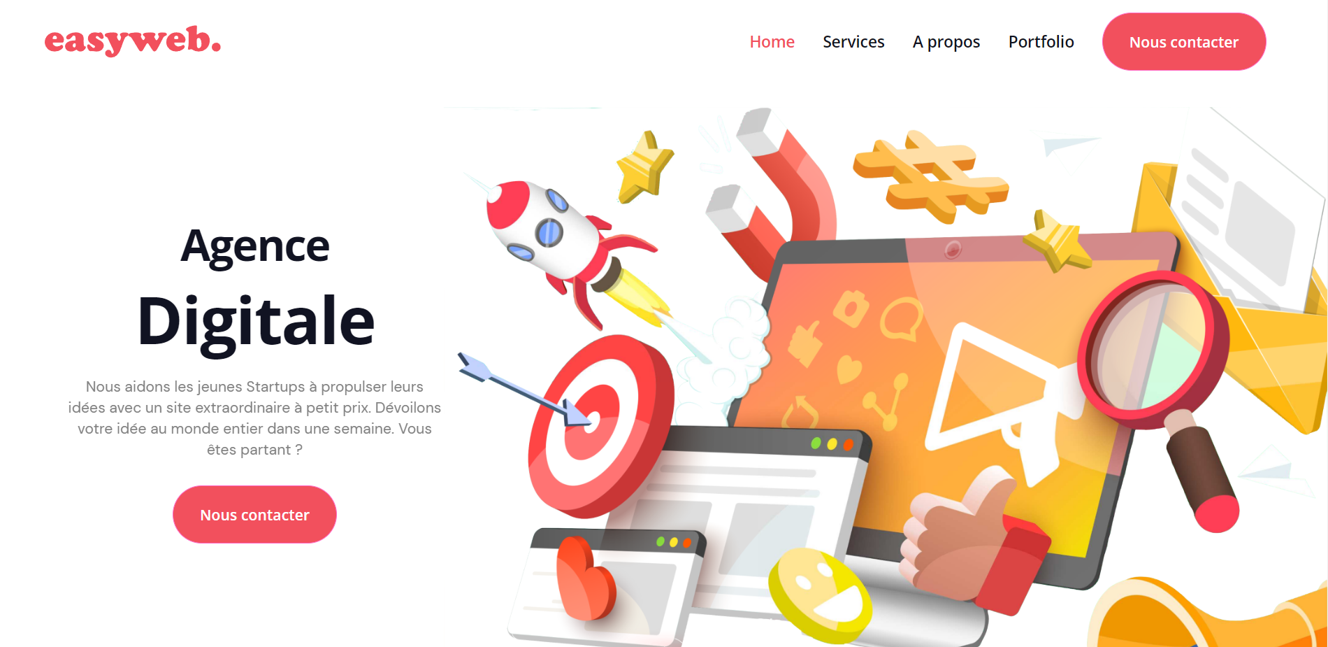 EasyWeb | Agence Webflow, SEO et acquisition client