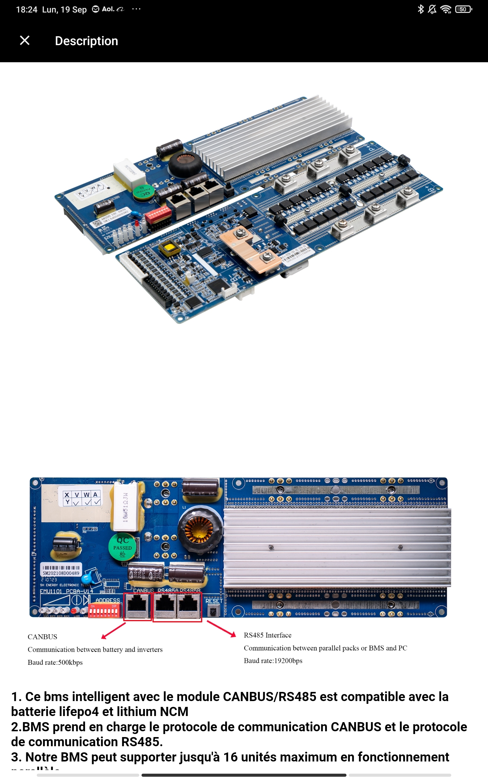 Assembler 2x16 cellules lifepo4 290Ah avec BMS seplos et onduleur sofar HYD 6000-EP - Forum ...