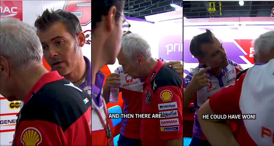 Fly on the wall in the Pramac Box | 2022 Thai GP : r/motogp