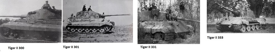 Pre Production turret Tiger II 323 of Schwere Panzer Abteilung 503 ...